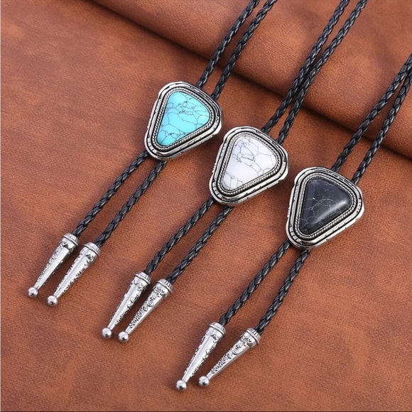 Boutique | Accessories | Handmade Leather Triangle Shape Western Cowboy ...